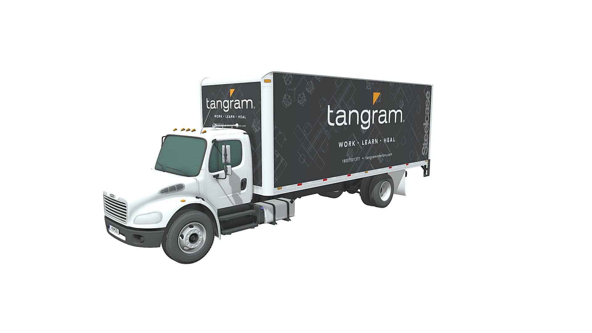 tangram truck - 3D model by Studio Other (@studio-other) [0662281 ...