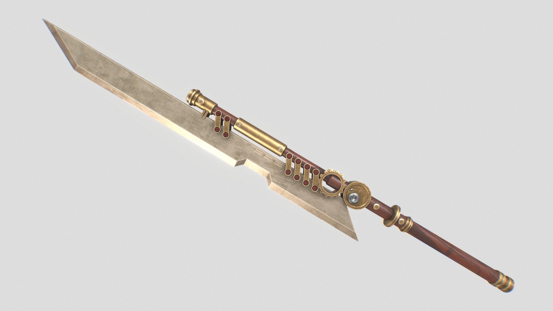Steampunk blade - Buy Royalty Free 3D model by Anima Z (@Anima-Z ...