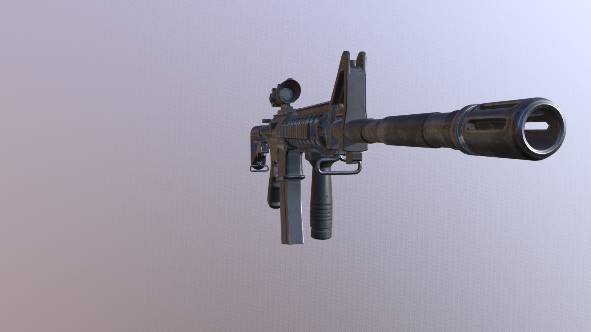 M4 V2 - 3D model by davchezt [066518b] - Sketchfab