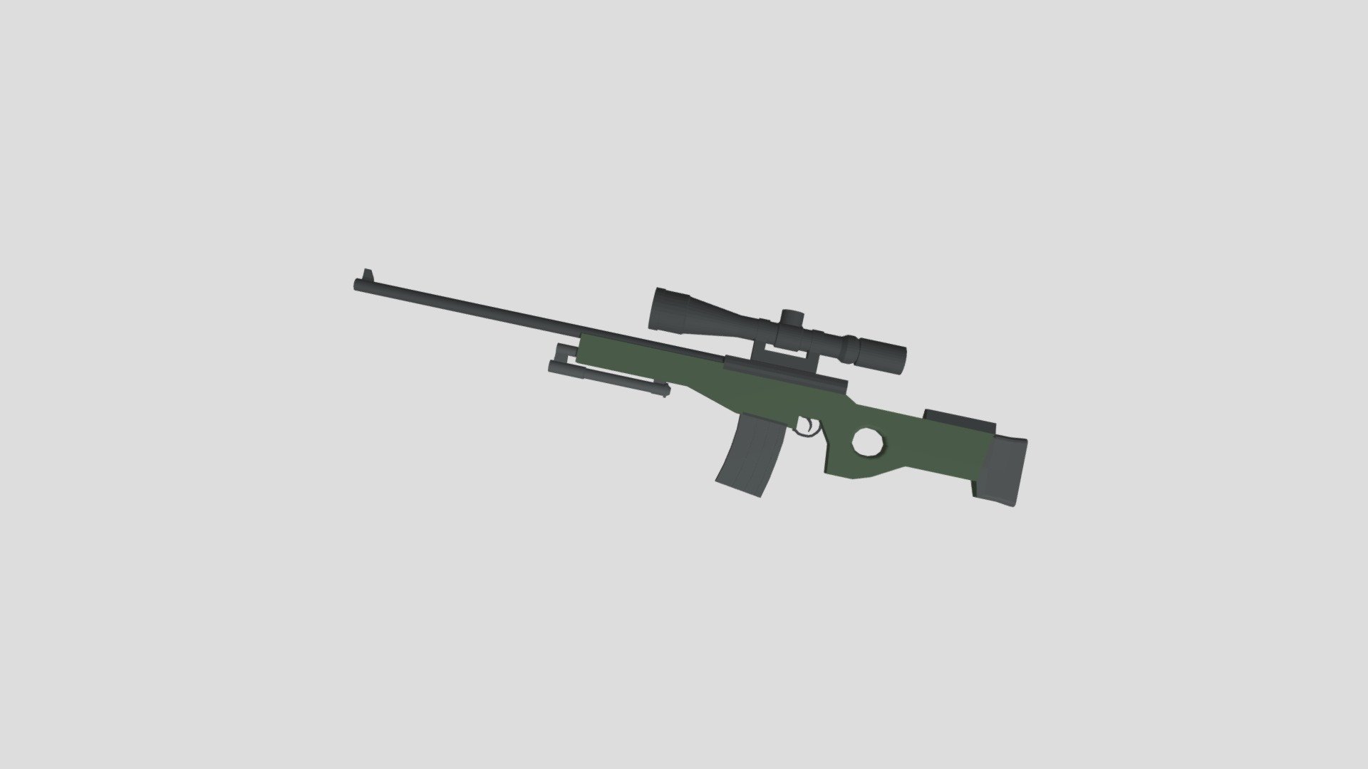 Low Poly Sniper - Download Free 3D model by Kolos Studios ...