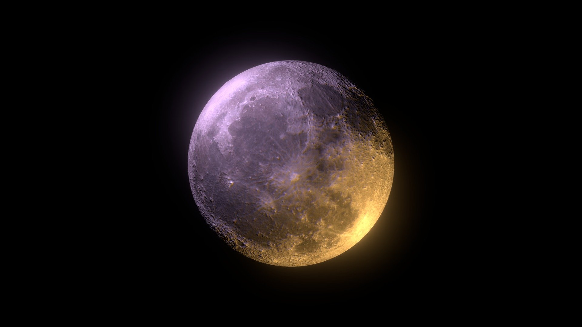 Stylized Moon - Download Free 3D model by Maggatron (@MaggaModels ...