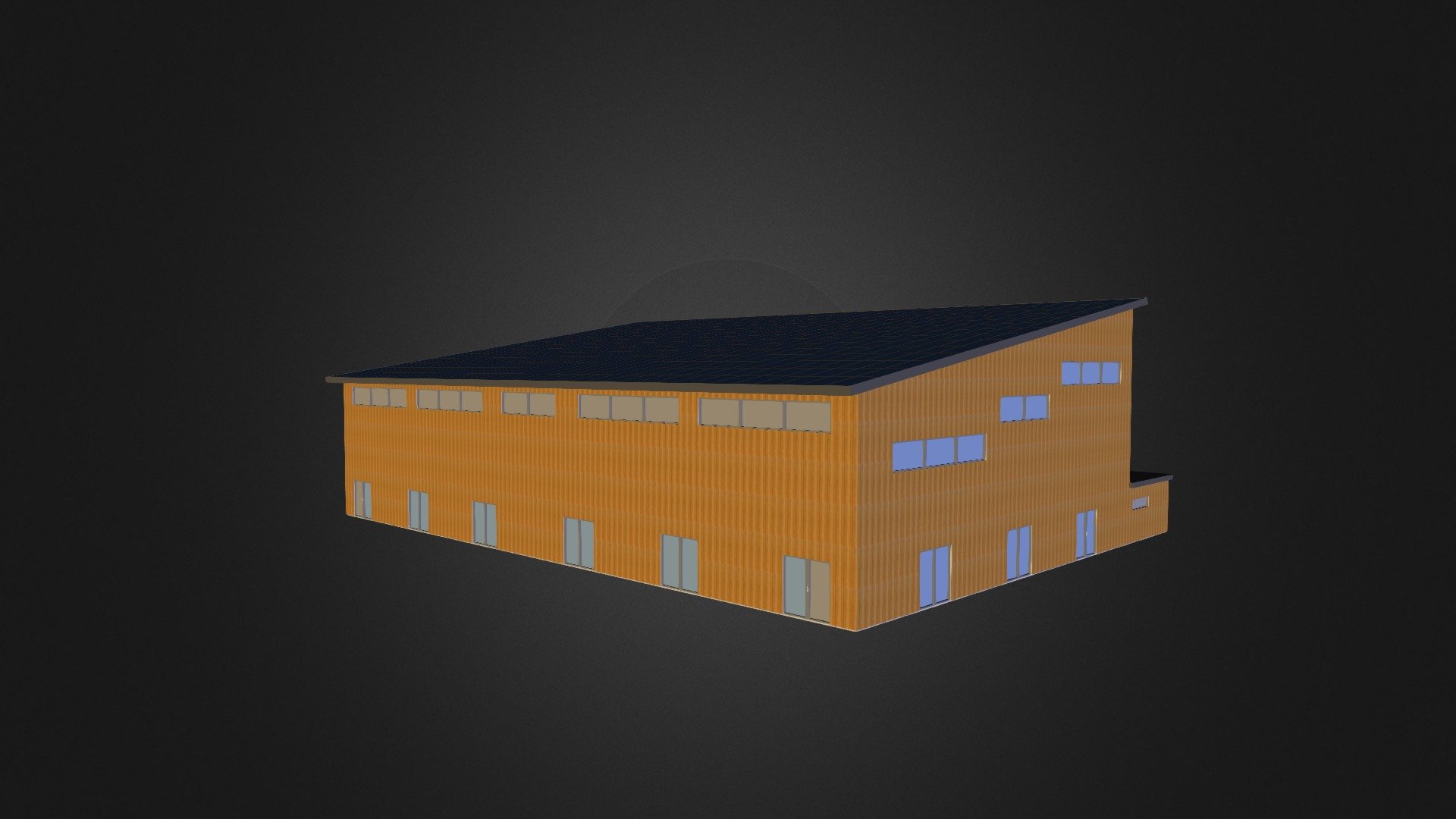 Sports Hall - 3D model by schoolhaus [0666ac5] - Sketchfab