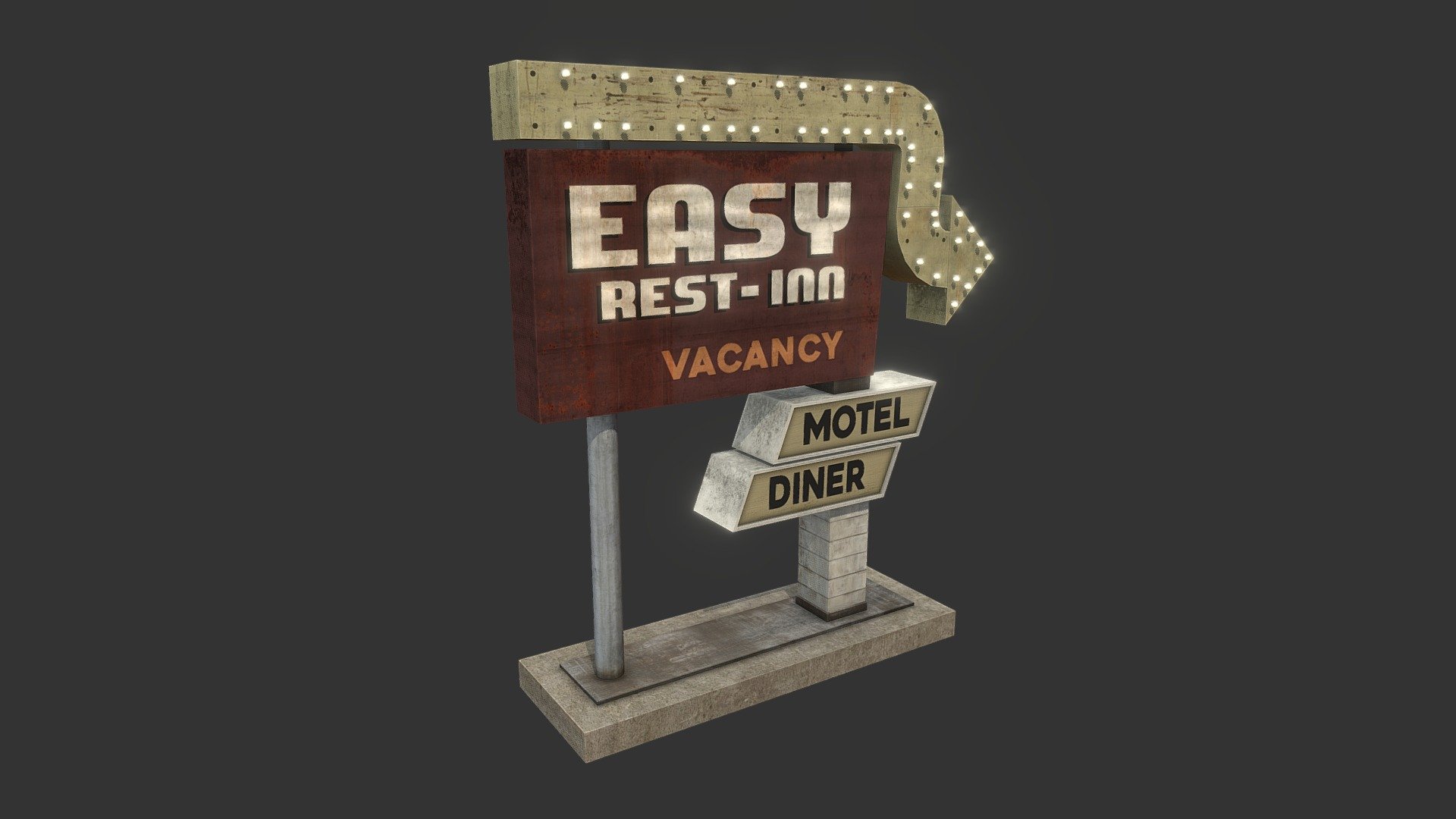 Sign - 3D model by kanistra [0666b63] - Sketchfab