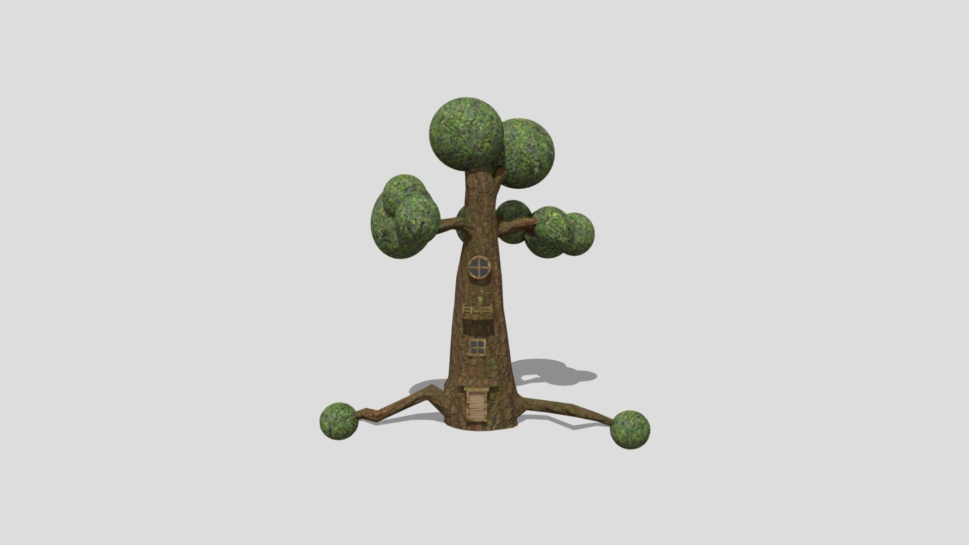 Treehouse - 3D model by dabstera [06672d8] - Sketchfab