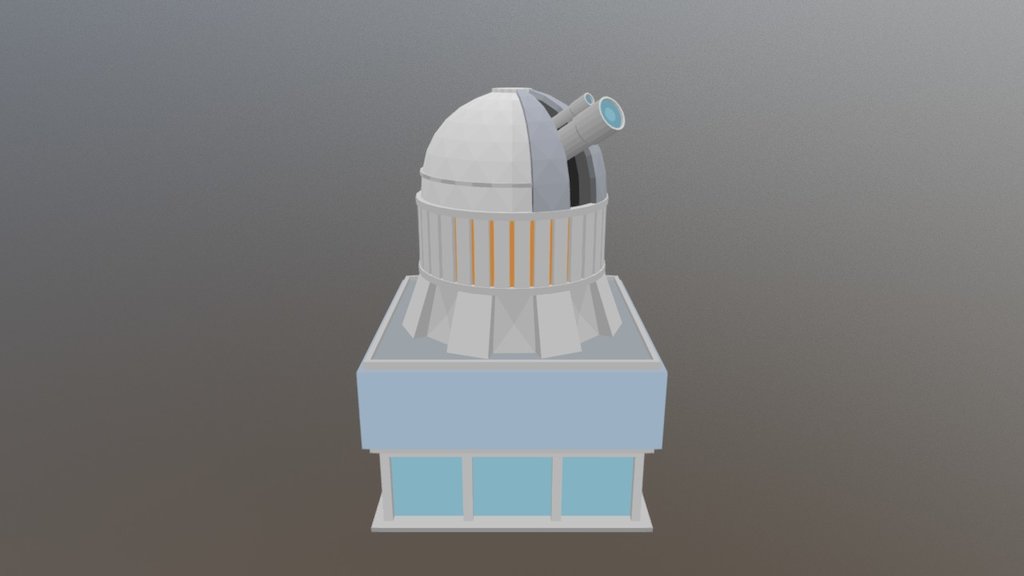 Observatory - 3D model by maxxfoos3D (@maxxfoos) [0669811] - Sketchfab