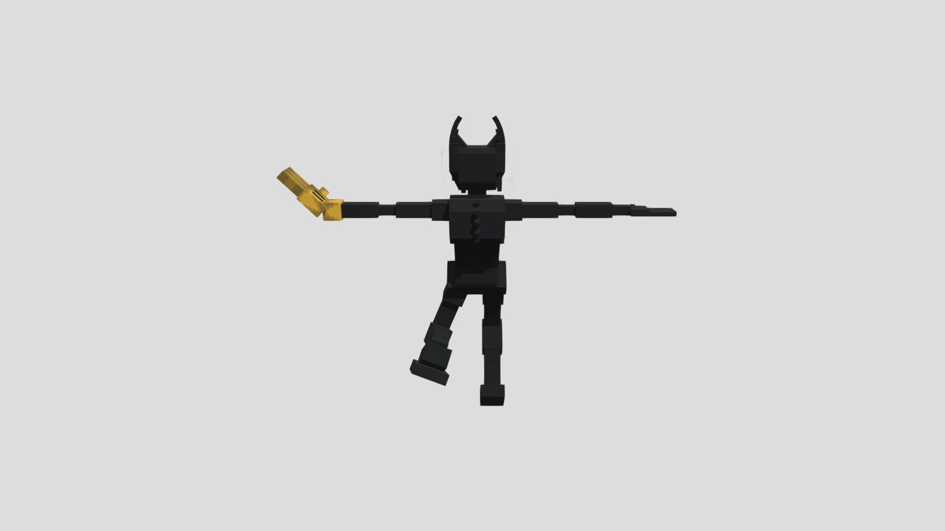 Ink Bendy (Чернильый Бенди) (From "BatiM") - 3D model by RedVoid ...