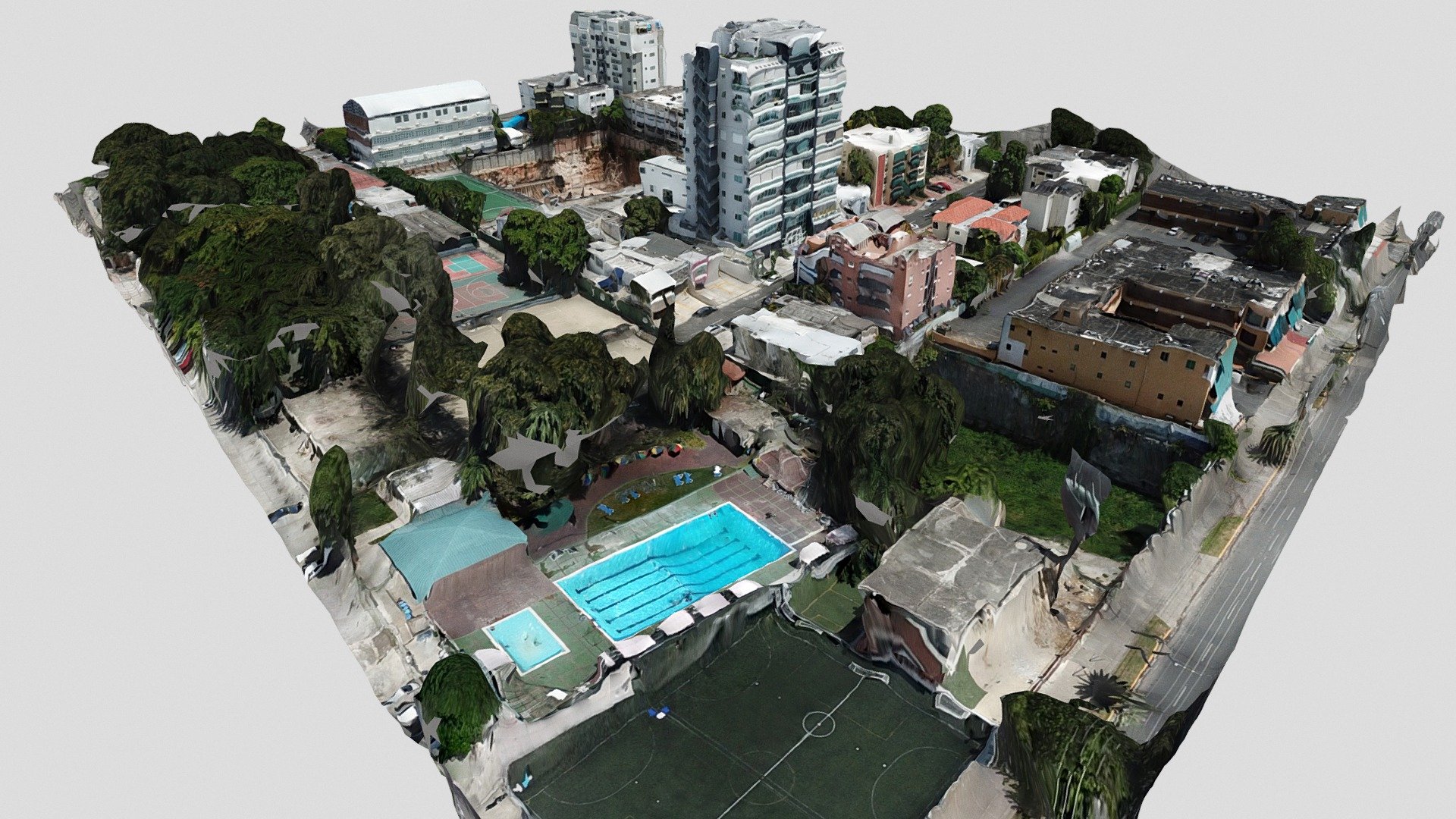 Dense Urbanism Modeling - Download Free 3D model by ITERAGEO [066d051 ...