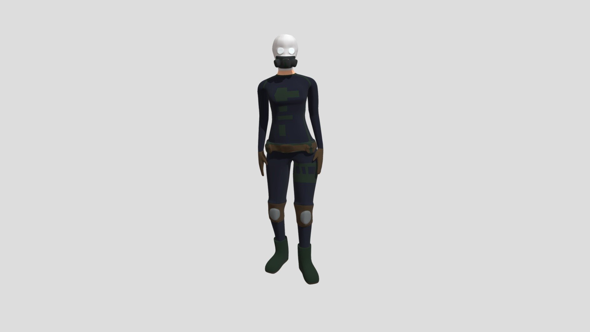 First Character Model - 3D model by shlnm [066d472] - Sketchfab