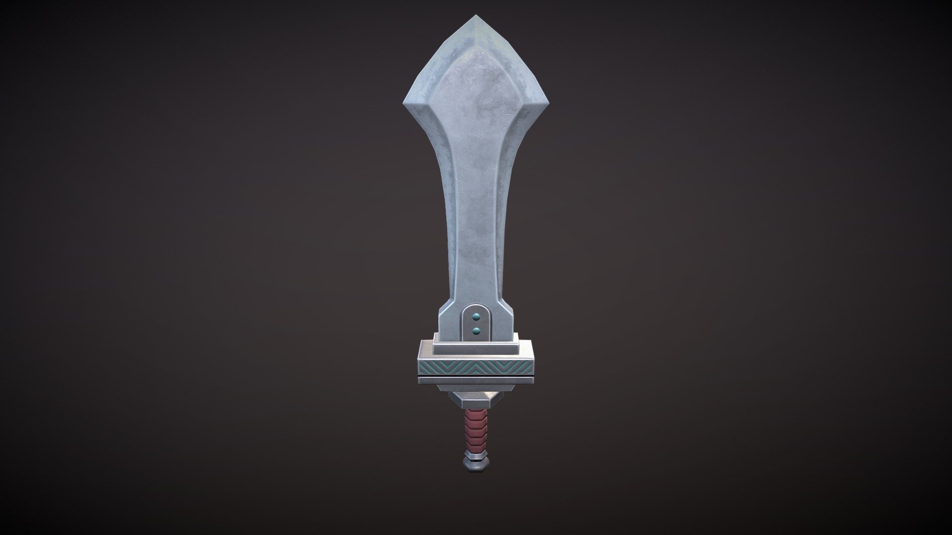 Dagger Weapon - 3D model by Rohit Dhaduk (@9537295372) [066d759 ...