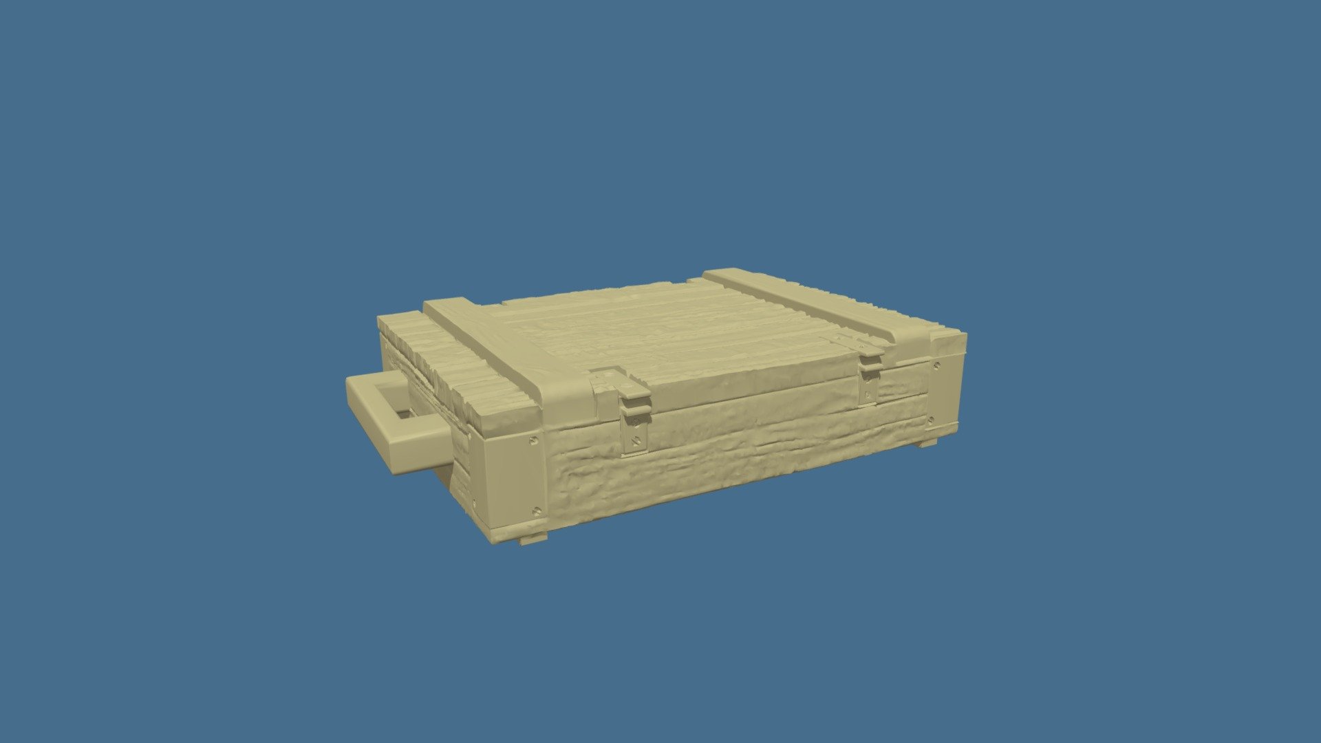 WWII German Ammo Box 3D Print - Download Free 3D model by xyzworkshopAU ...