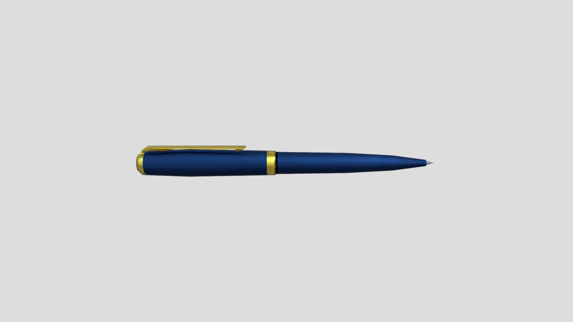 Low Poly Pen (Blue) - Download Free 3D model by Liaval [06708e5 ...