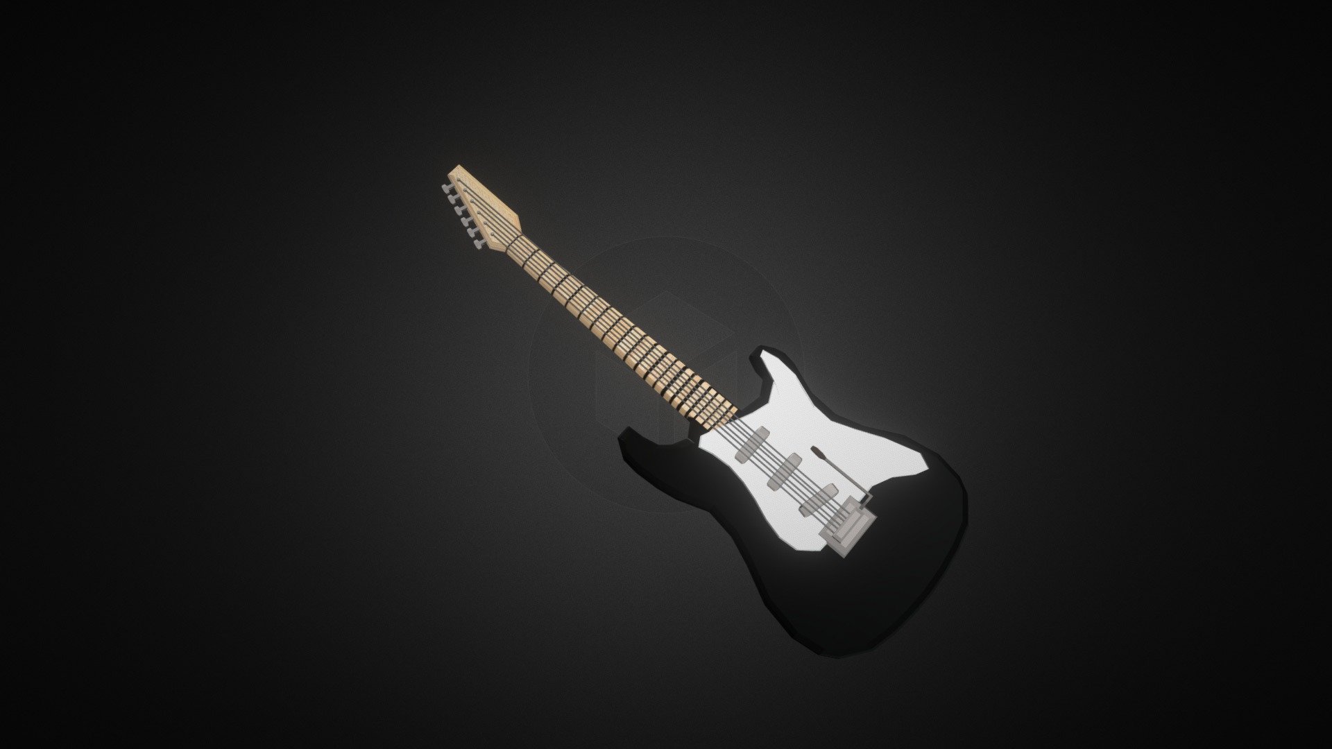 Electric Guitar - 3D model by jabruckbauer [0670c53] - Sketchfab