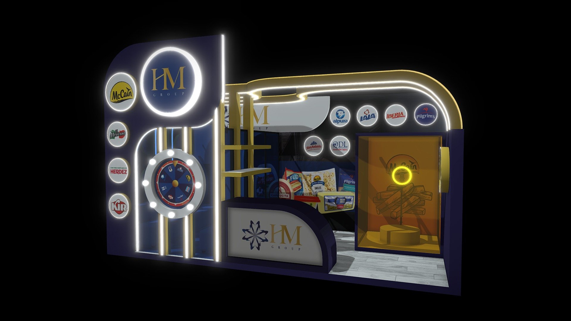 Stand HM - 3D model by Zich [067194b] - Sketchfab