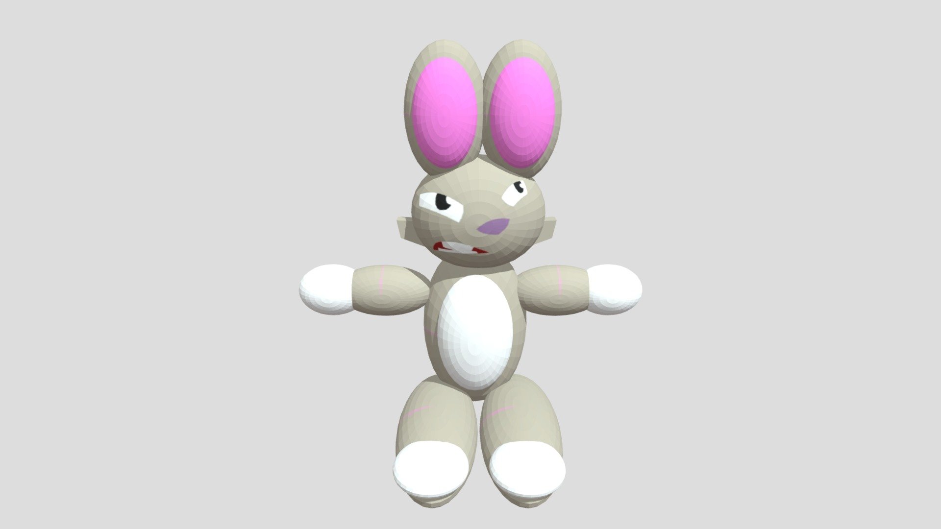 Rabbit Skunk Fu! - Download Free 3D model by xdanni1984x [0671d6a ...