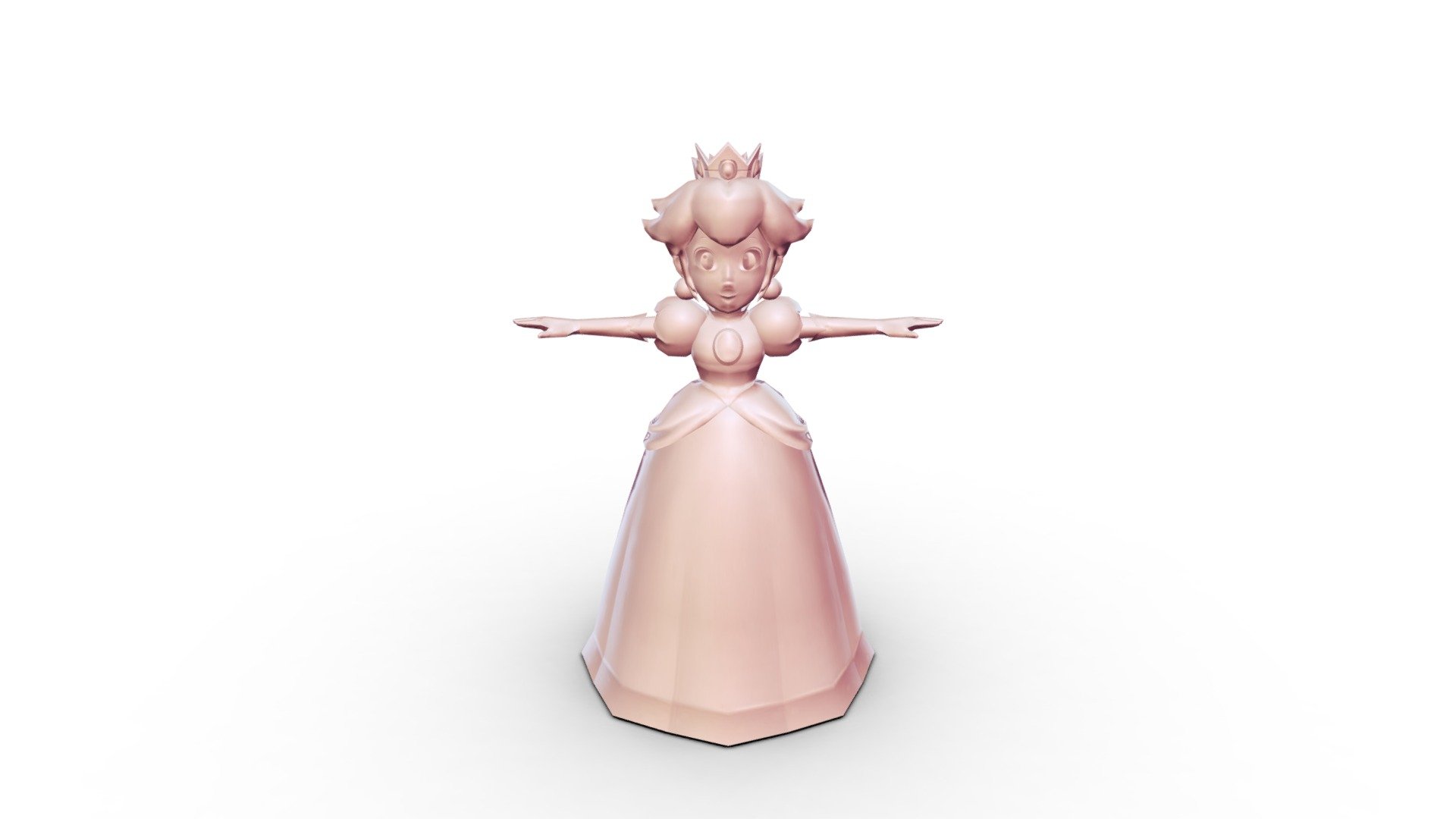 pink gold peach mario-kart-8deluxe - Download Free 3D model by danica ...