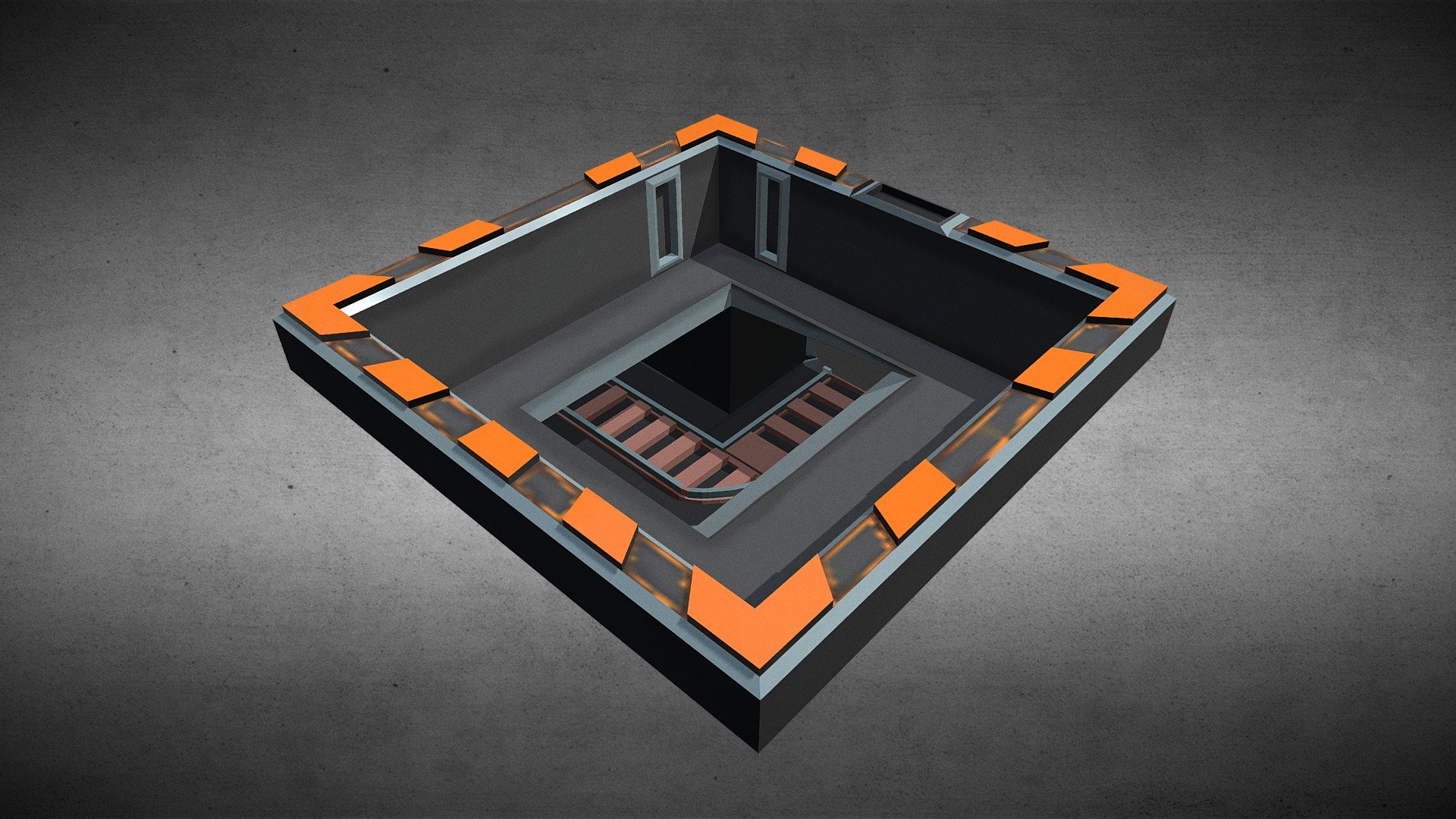 Futuristic Mine - 3D model by markplay (@MarkPlay.) [0673852] - Sketchfab
