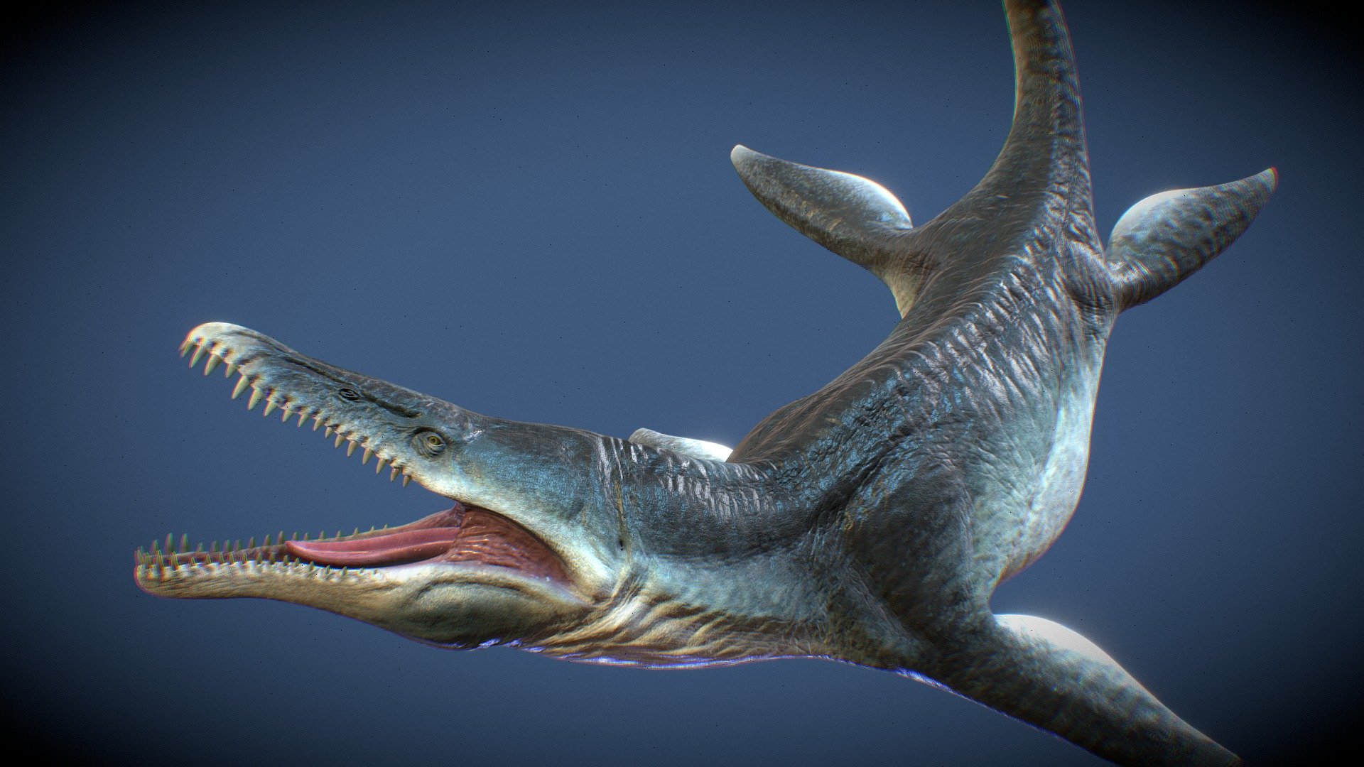 Kronosaurus - 3D model by David RR (@david222) [0673b07] - Sketchfab