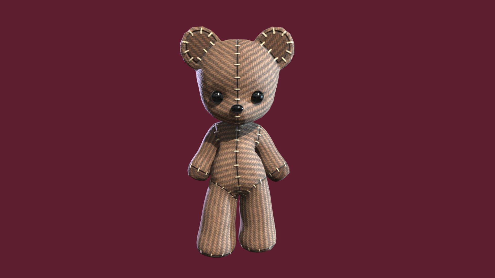 Bear Plush - Buy Royalty Free 3D model by EELtooth (@Wobin666) [0673dc4 ...