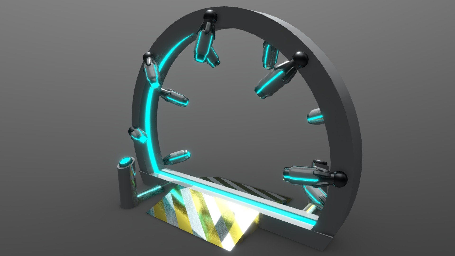 Proton Portal V2 - 3D model by Flikd Design (@Flikd_Design) [0678299 ...