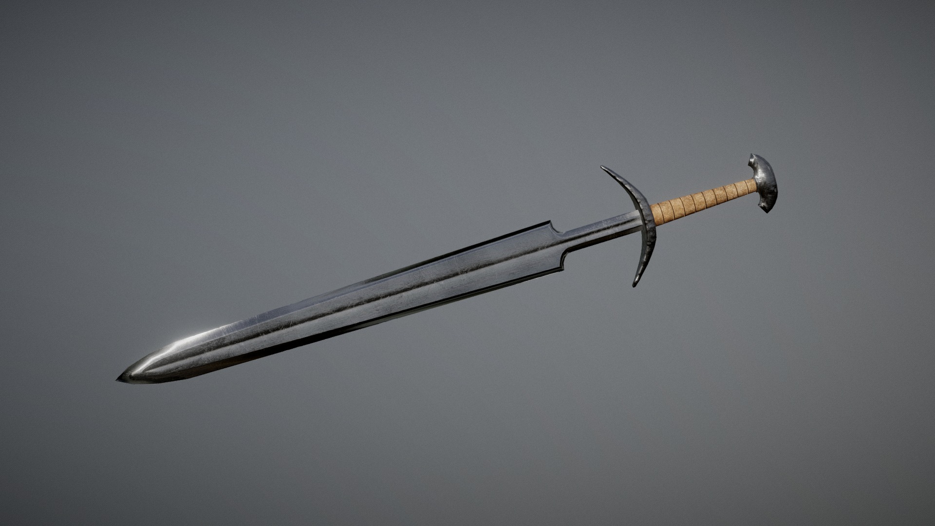 Medieval Sword - 3D model by n0ff [0678338] - Sketchfab