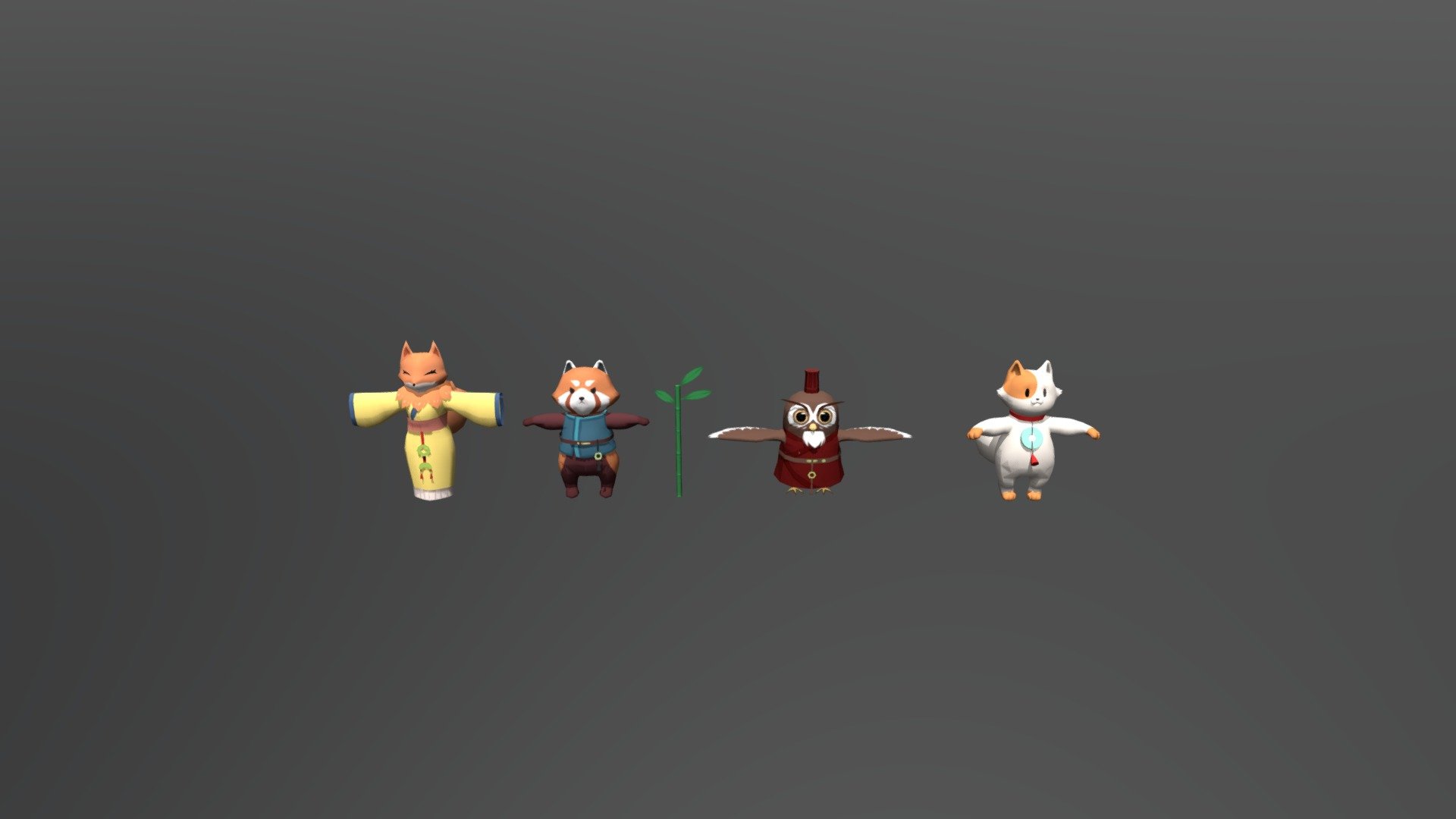 Little Animon - Download Free 3D model by k0815314 [067c0fd] - Sketchfab