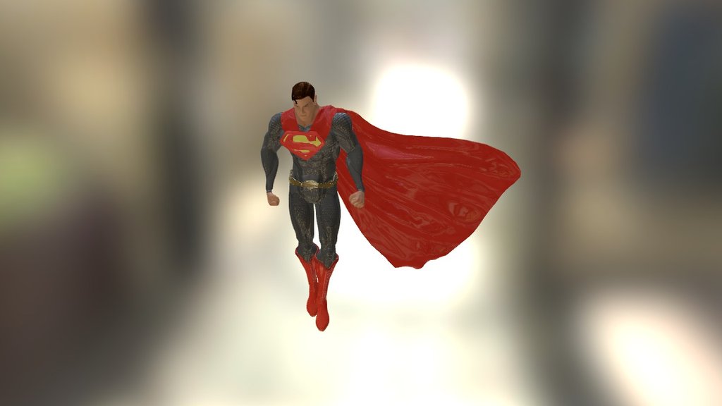 Superman - 3D model by zax1991 [067d35e] - Sketchfab