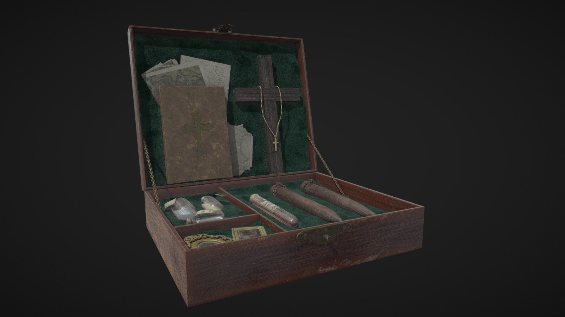 Vampire Hunter Kit - 3D model by Alina Likhnekevich (@alinkaL) [067d3c3 ...
