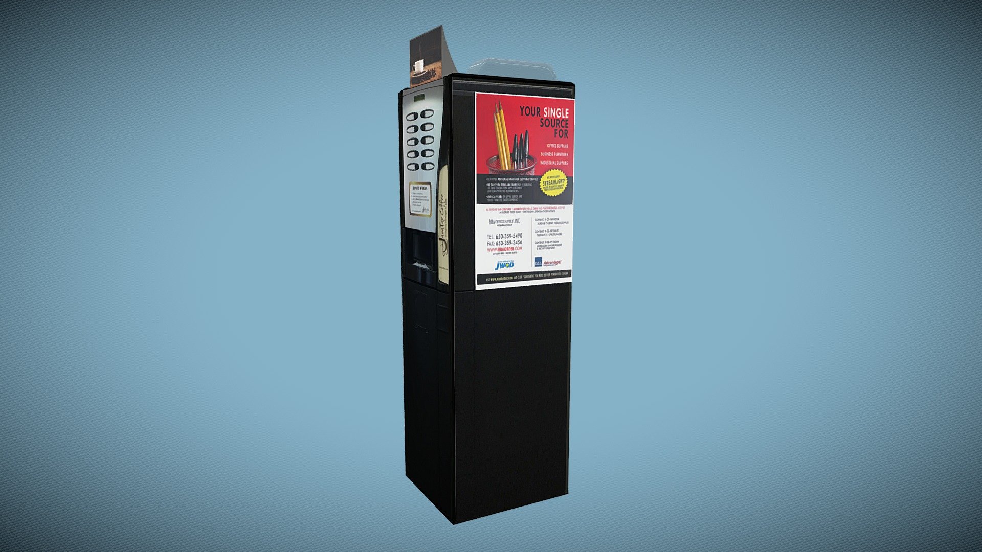 JavaTap Coffee Machine Design Prototype Render - Download Free 3D model ...