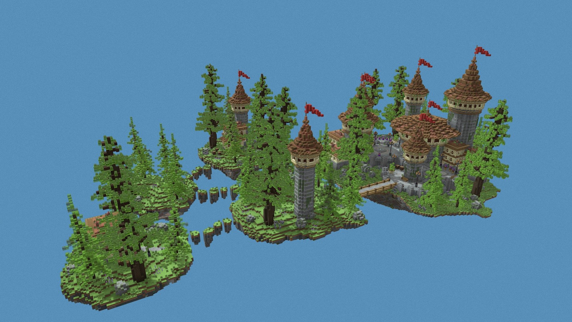 Medieval Skyblock Spawn [Minecraft] - 3D model by Hylarion [067f9a5 ...