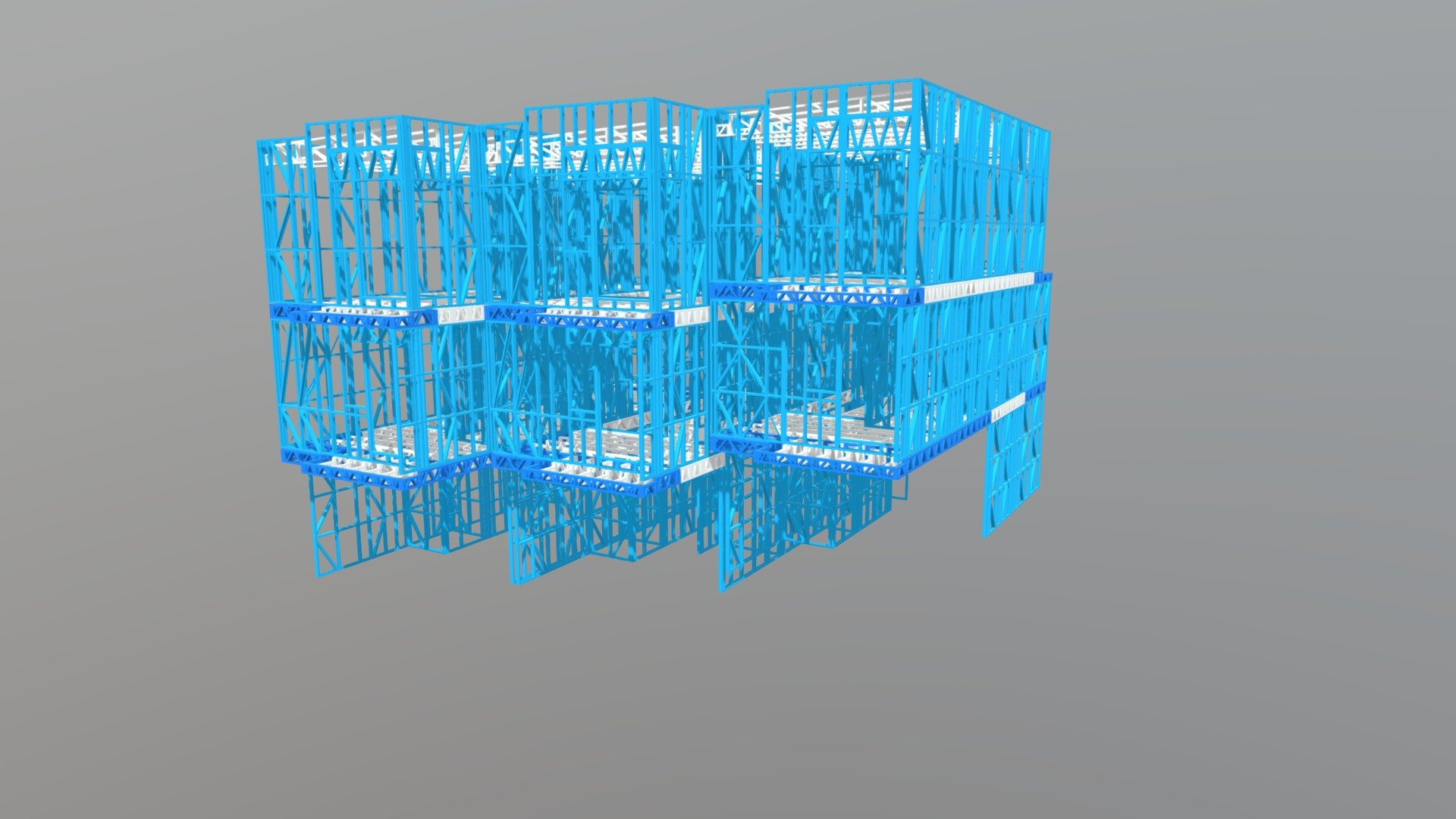 Units 3-5 - 3D model by GNLframeandtruss [0680aef] - Sketchfab