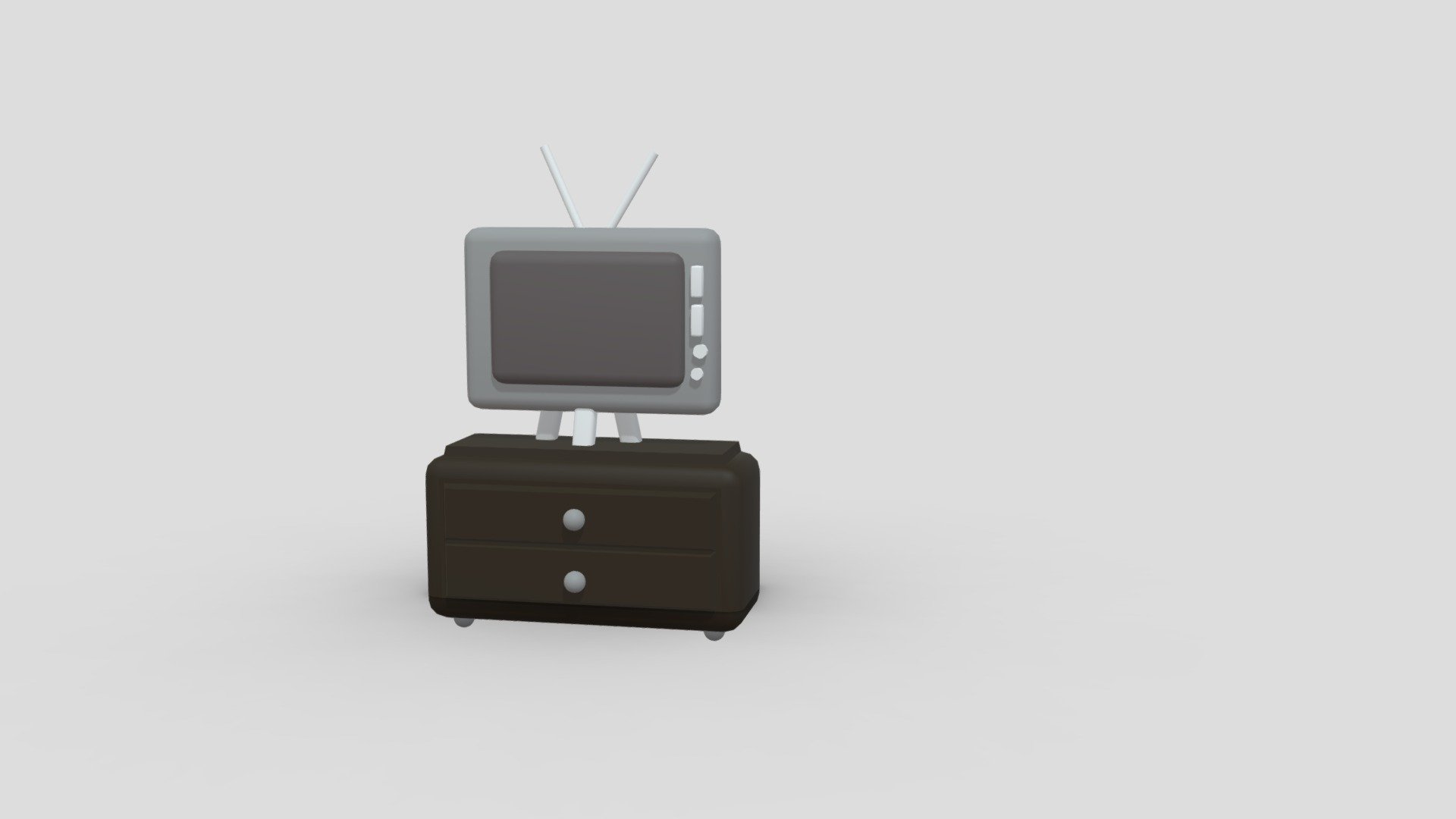 Box TV - 3D model by niksie [06855bd] - Sketchfab
