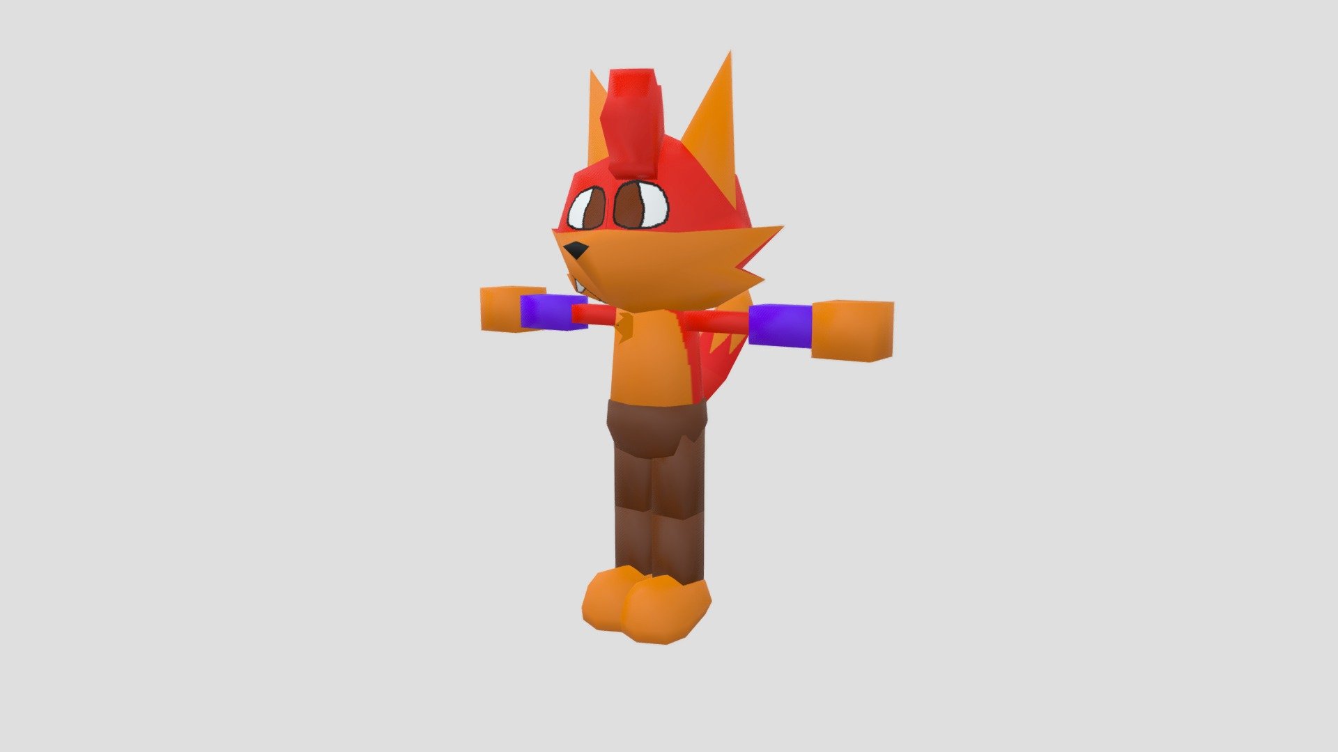 Sky boj: Tom the fox Ps1 - Download Free 3D model by blocksworld15 ...