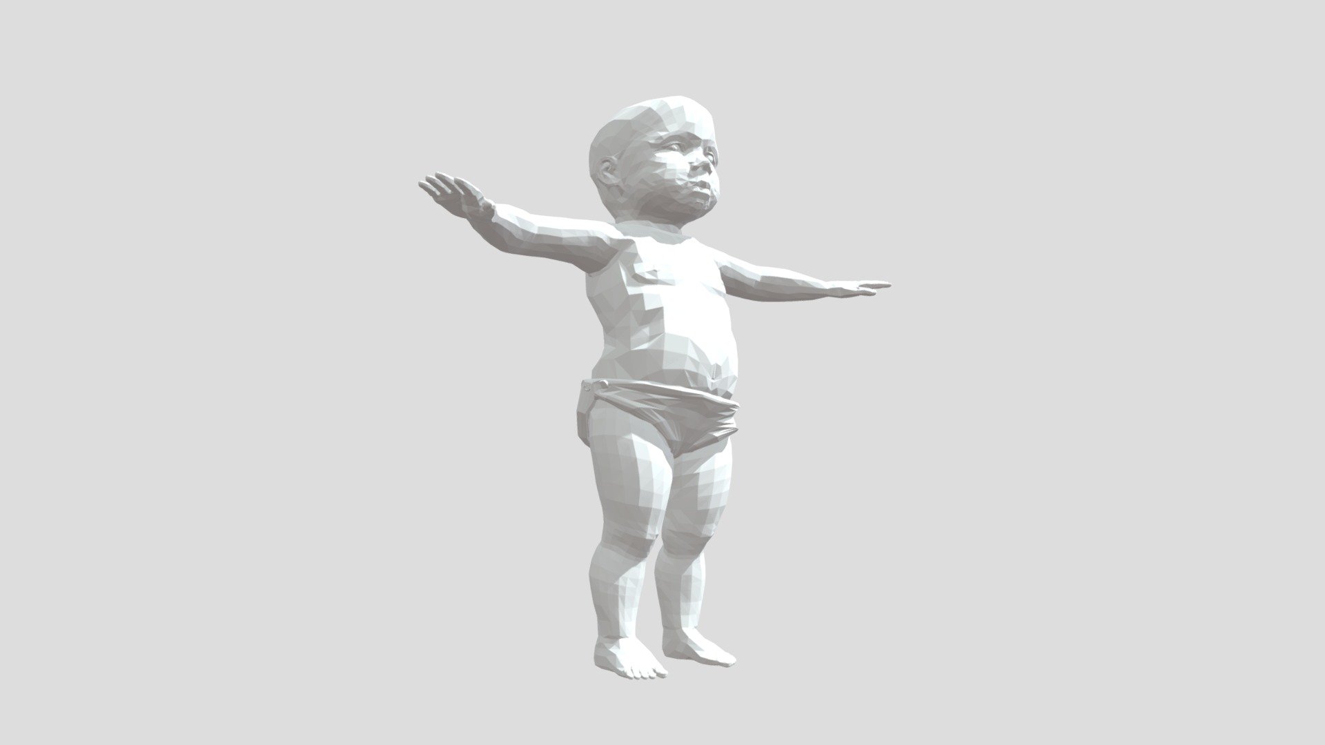baby - Download Free 3D model by spicybamer [0687dec] - Sketchfab