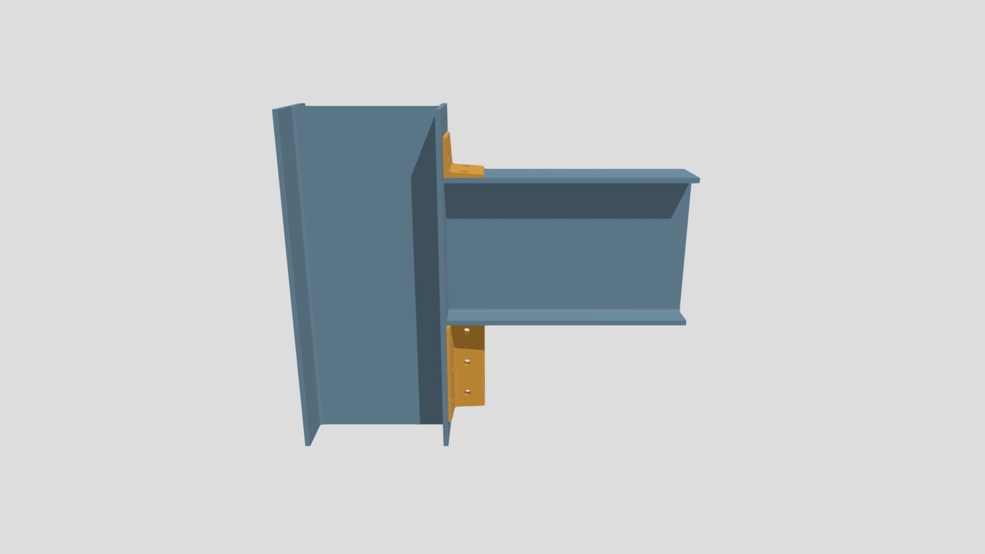 Stiffened Seat Connection - Download Free 3D model by Hkyeng.Seng.Naw ...