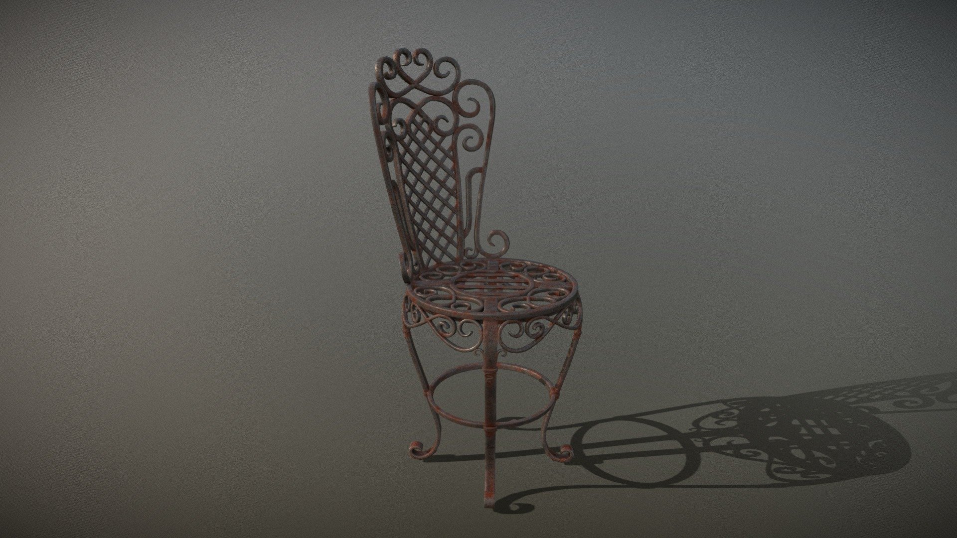 Forged Chair - 3D model by A1D456B5 [068aeca] - Sketchfab