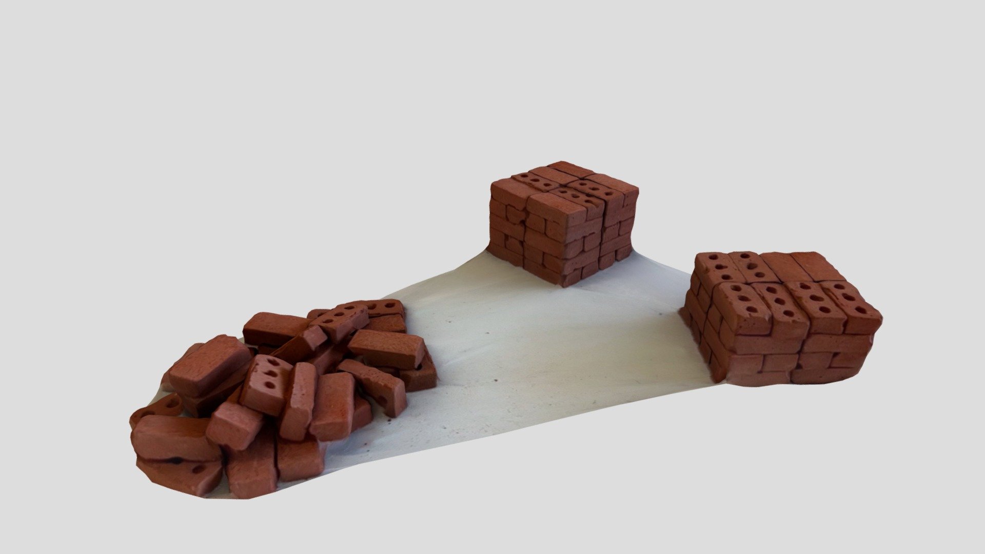 Brick Pile / Stack 5 - Download Free 3D model by Koko_ [068ce11 ...