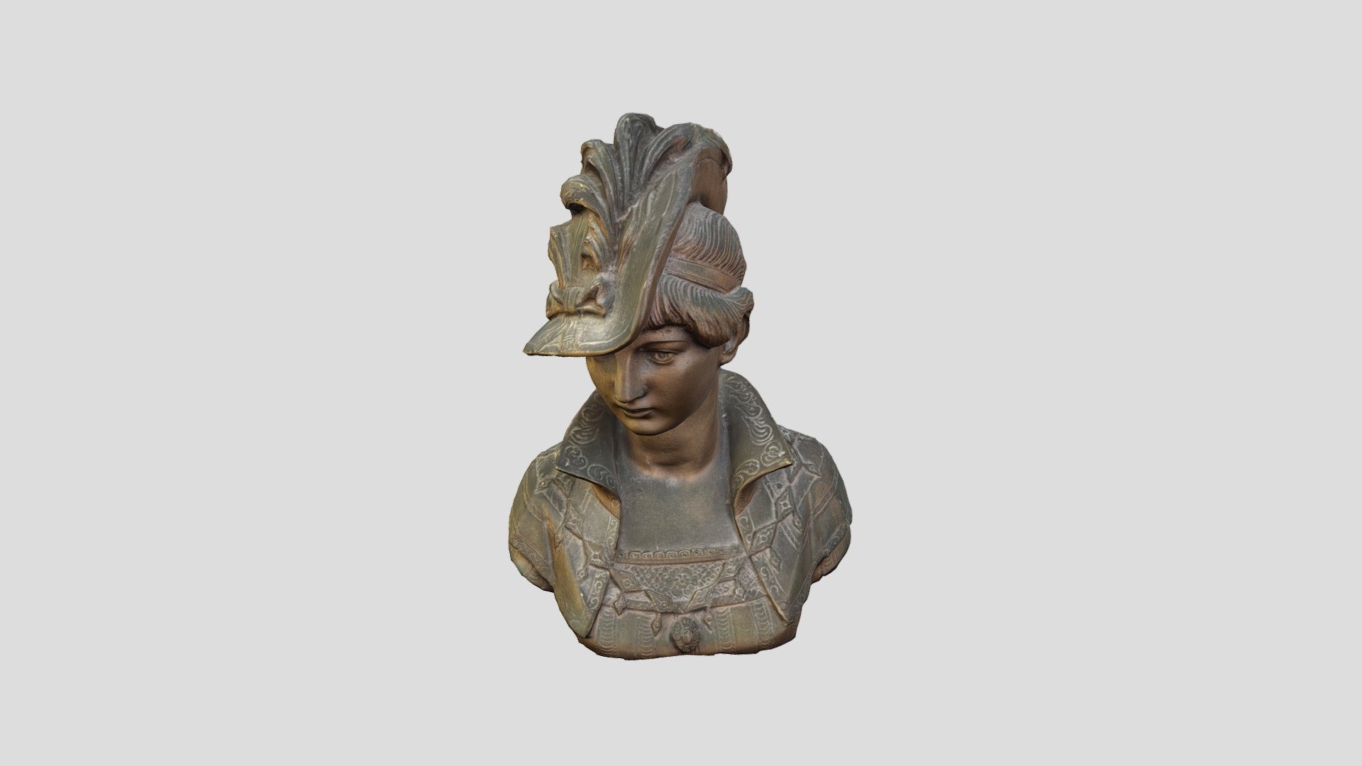 Old Victorian Statue - 3D model by hog3d [068d809] - Sketchfab