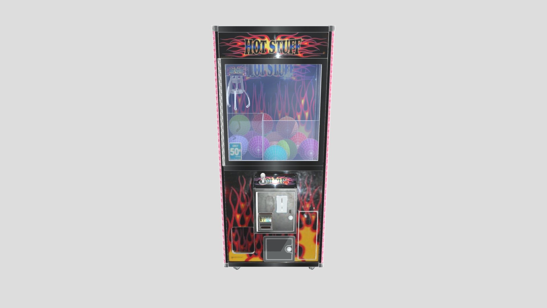 Hot Stuff Claw Machine - Download Free 3D model by juliegraham178 ...