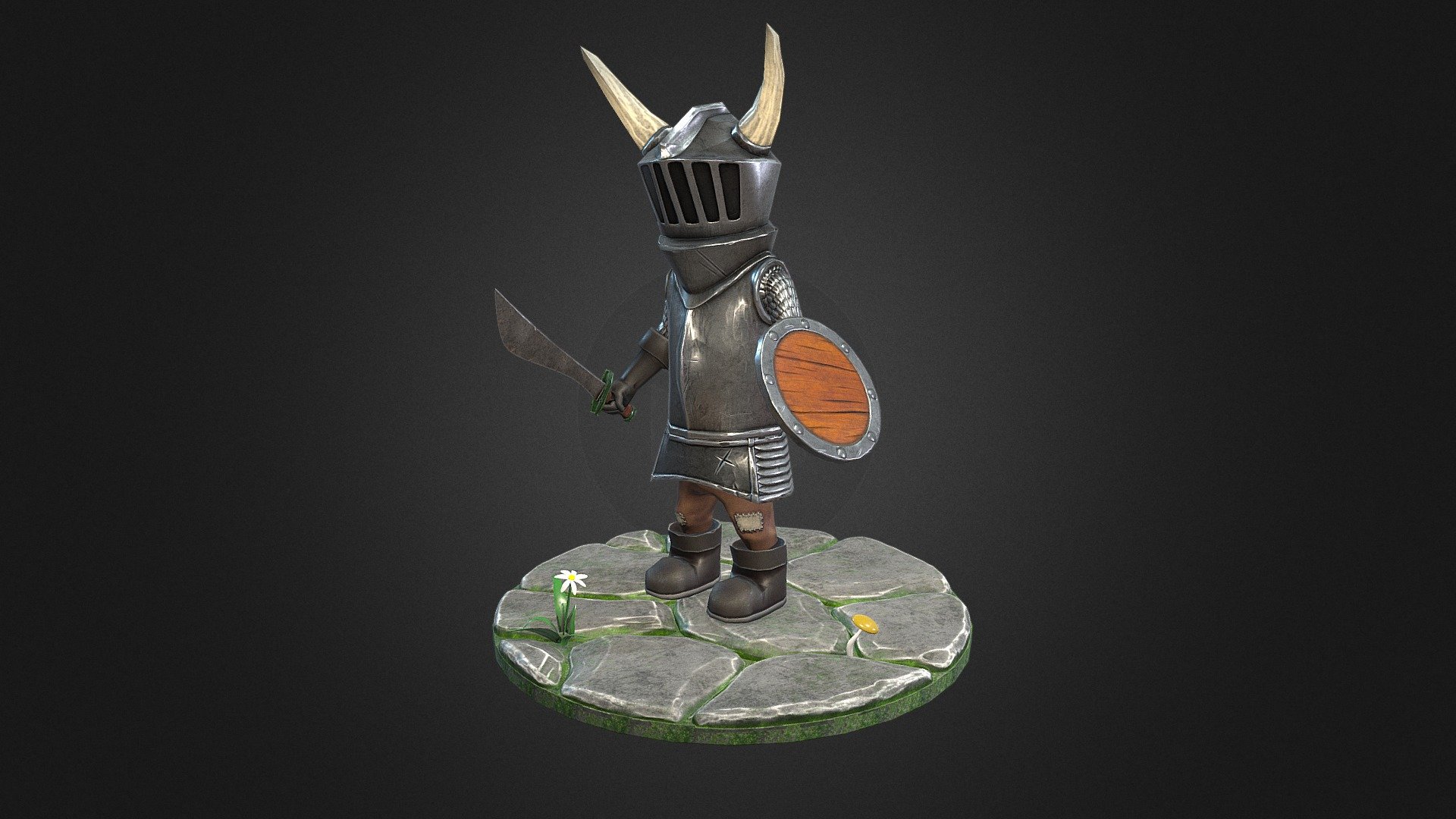 The Little Knight - 3D model by wonka3d [068f00d] - Sketchfab