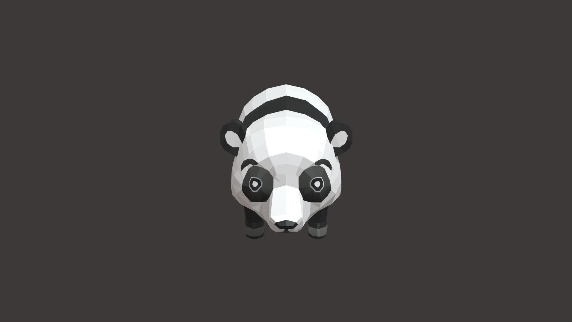 Panda - 3D model by majd7 [068f505] - Sketchfab