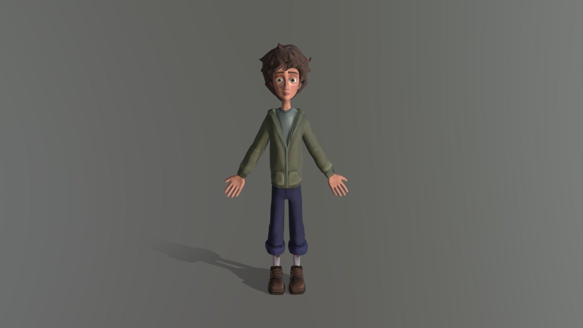 Character (Ishaq) - 3D model by Jana Yasser (@JanaYasser7) [06910b0 ...