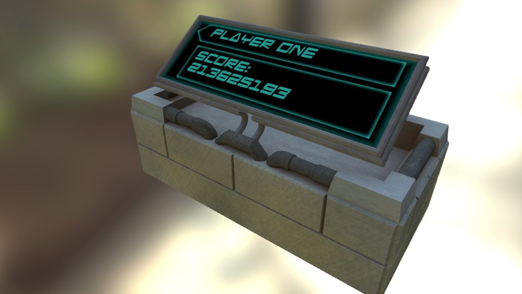 Textured Score Board - 3D model by p_r_hoyes [0691a22] - Sketchfab