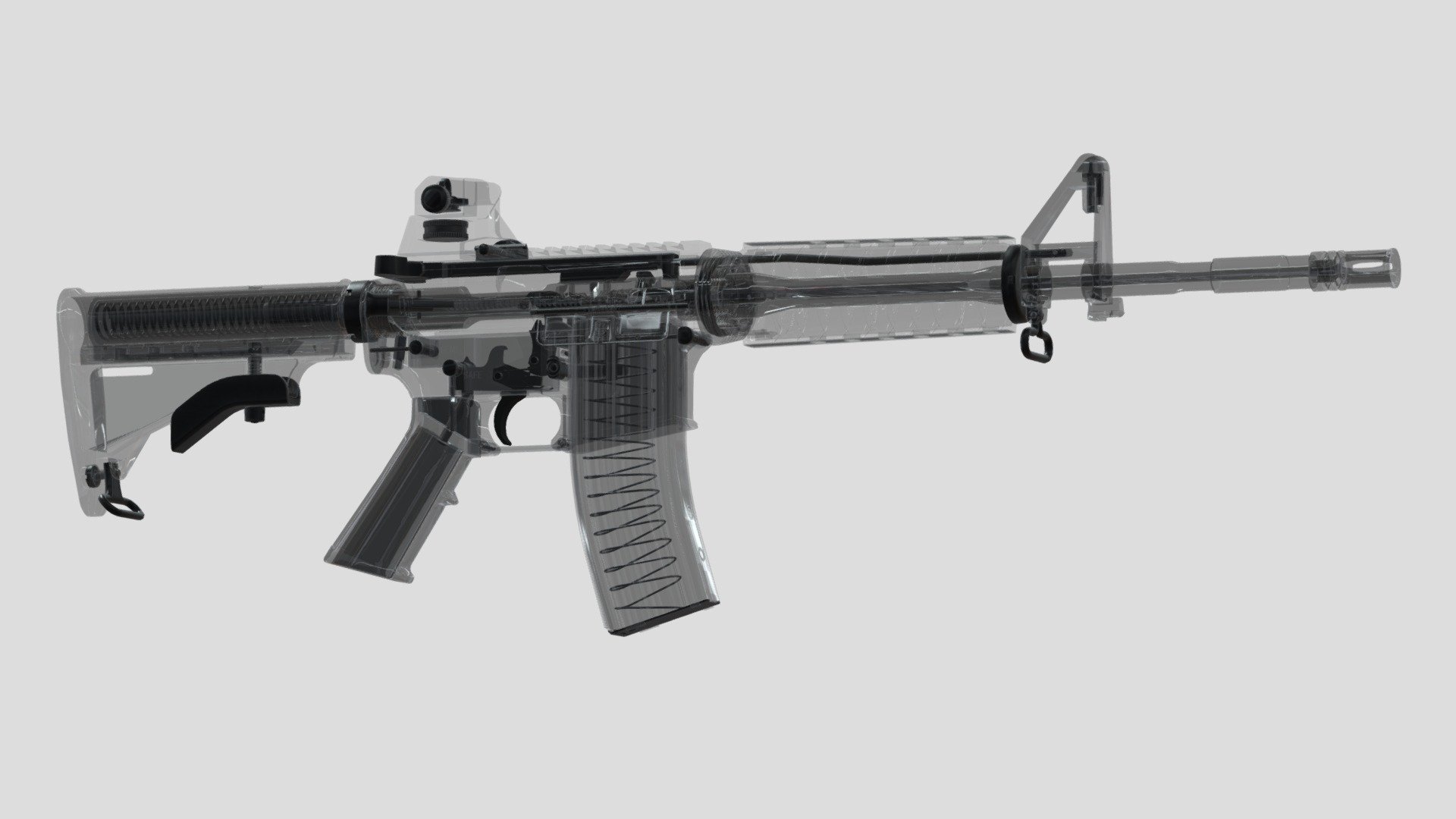 AR-15 - 3D model by Diamonddogkz [0691dd2] - Sketchfab