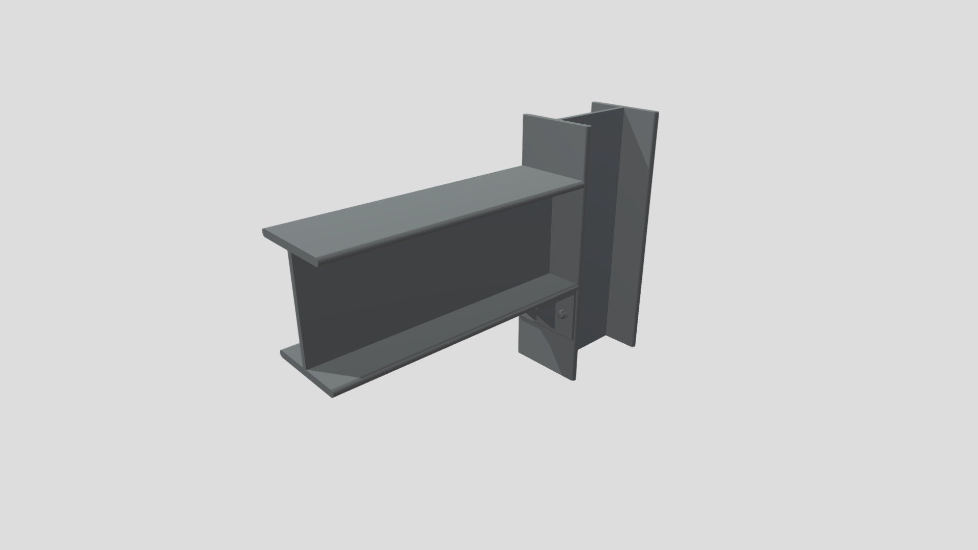 Gusset Beam Connection - 3D model by featherbeams [0692008] - Sketchfab