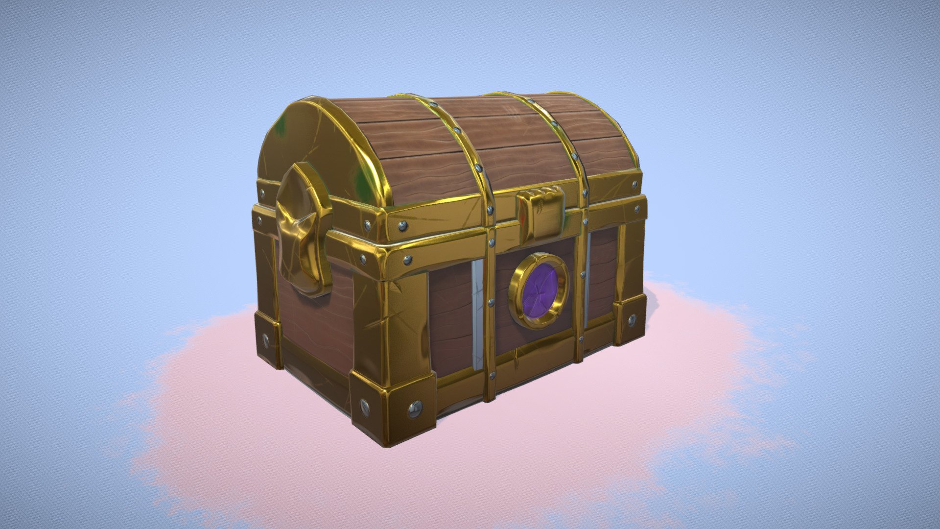 Treasure Chest - Game Art 2 - 3D model by JeroenGesquiere [0694a77 ...