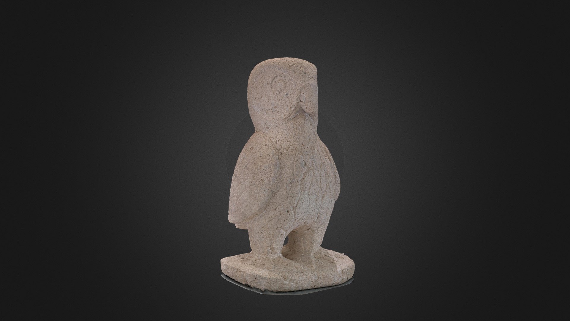 Costas Argyrou Museum - Owl or Thoupos 1980 - 3D model by circle.cy ...