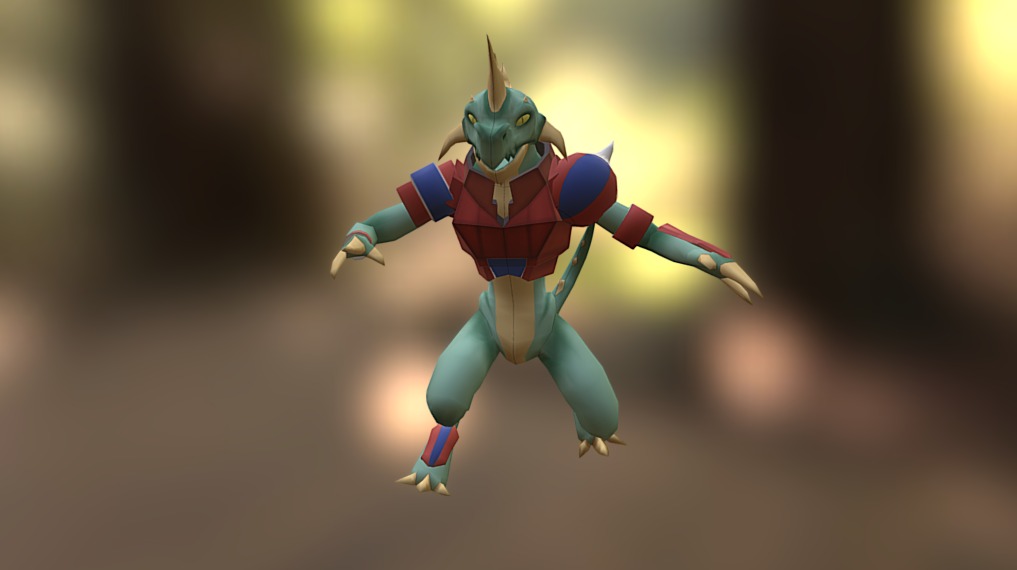 Atziri (Lizzard) WIP - 3D model by Jonas Ferreira (@jonashsf) [0698f6e ...