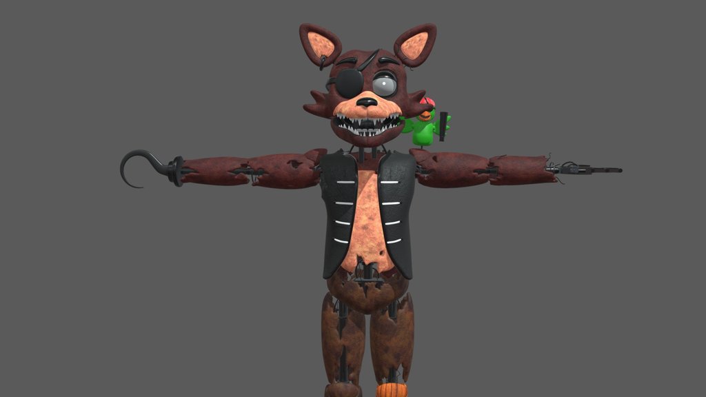 fnaf - A 3D model collection by idrfk - Sketchfab