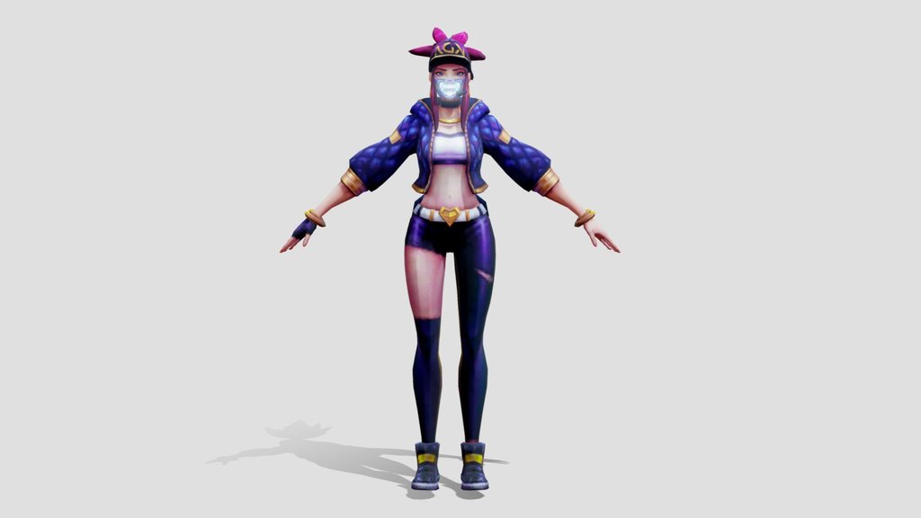 KDA - A 3D model collection by 雨宮レン (@oscar3dmodel) - Sketchfab
