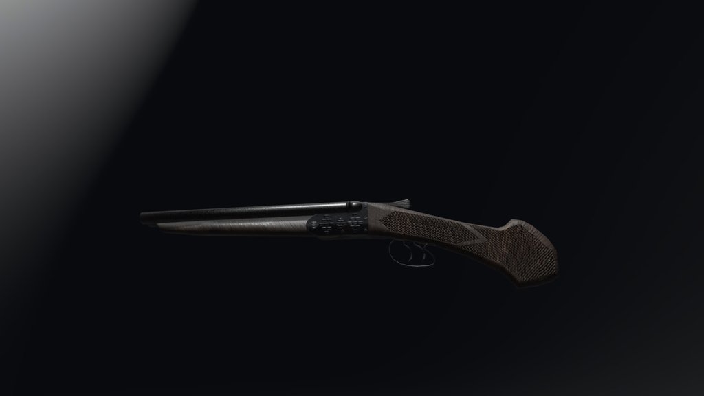 Double Barrel Shotguns - A 3D model collection by Andrey Logunov ...